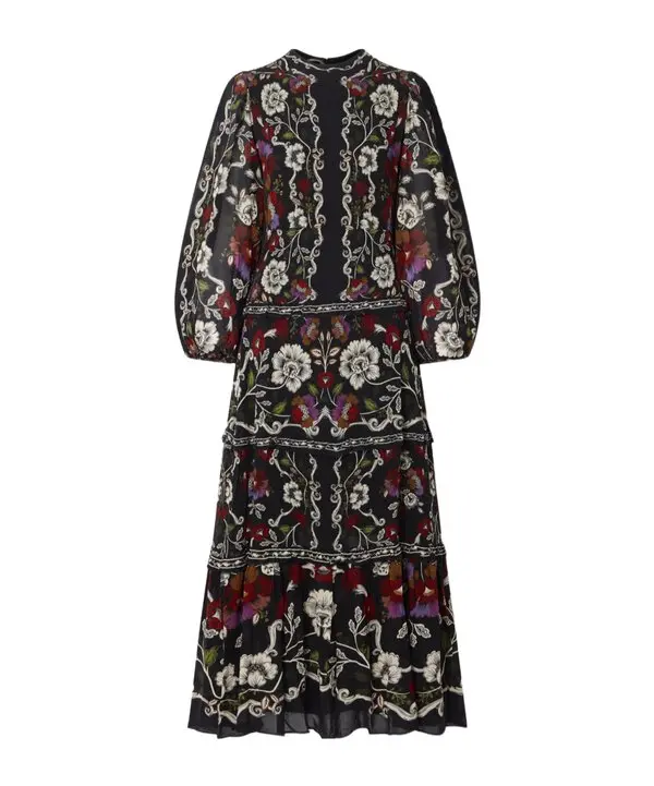 Farm Rio Rococo Flowers Maxi Dress