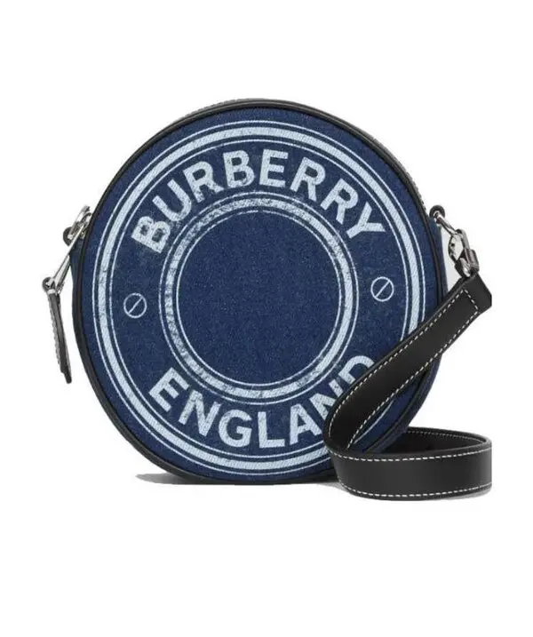 Burberry Louise Logo Print Mini Bag