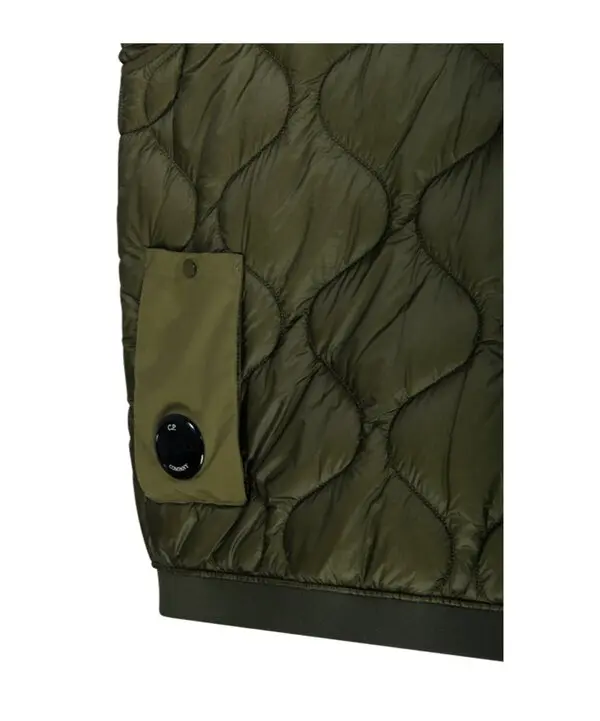 C.P. COMPANY Lens Detail Quilted Vest