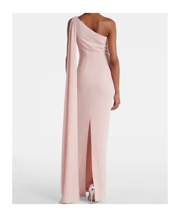 Roland Mouret Embellished One-shoulder Gown