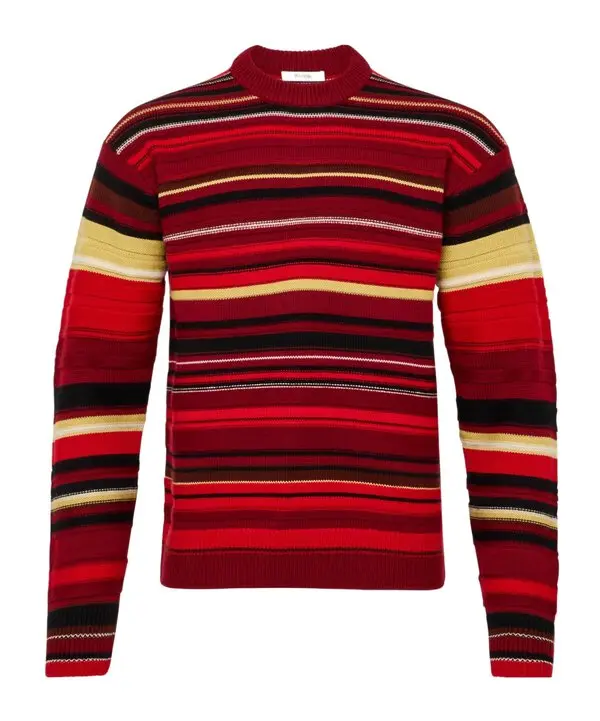 J.W.ANDERSON Striped Jumper With Appliqué Logo