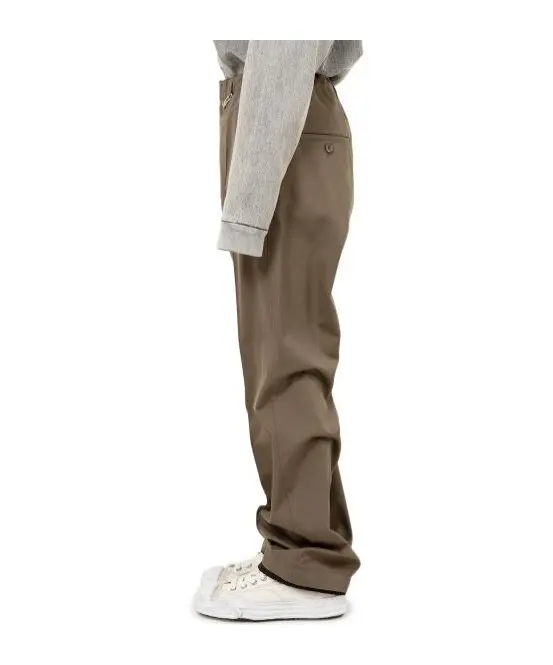 Mihara Yasuhiro Layered Gabardine Trousers