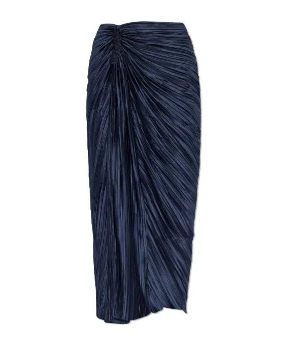 Cult Gaia Pleated Skirt - Black