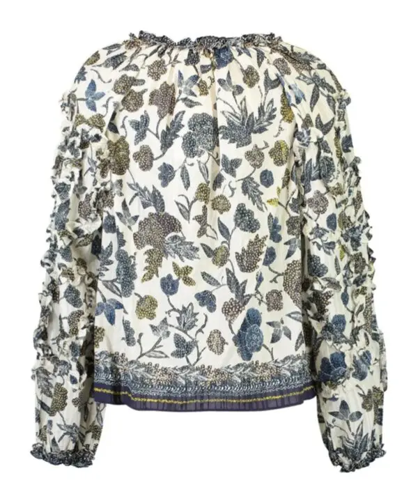 Ulla Johnson Azrou Floral Print Cover-up