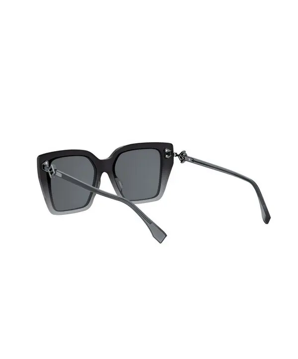 Fendi Geometric Frame Sunglasses