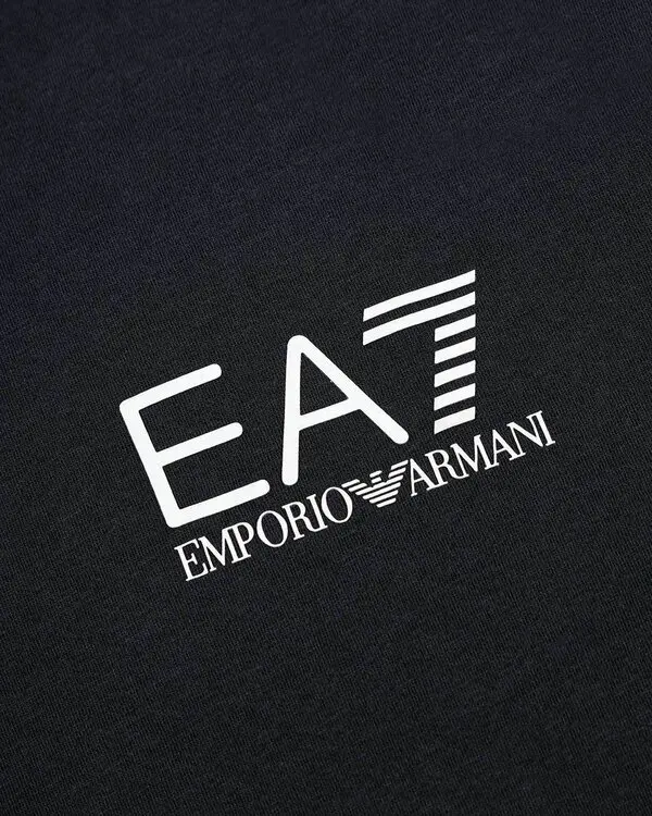 EA7 Round-necked Logo T-shirt
