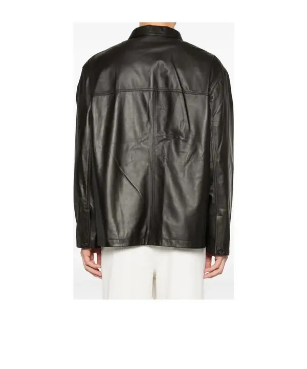 Emporio Armani Buttoned Flap-pocket Overshirt