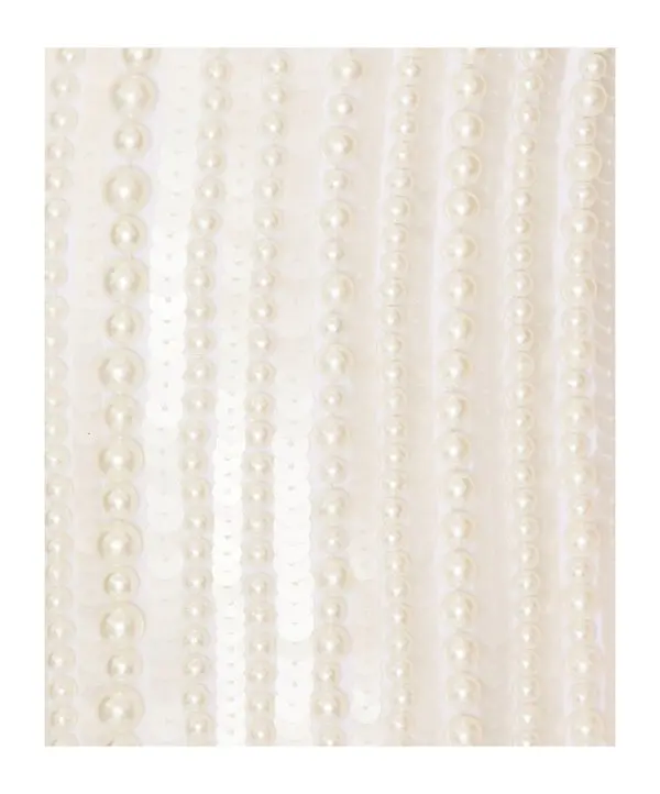 Retrofete Yaeko Pearl-embellished Halterneck Mini Dress