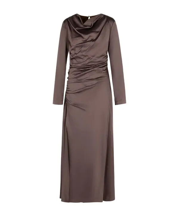Simkhai Draped High Neck Dress