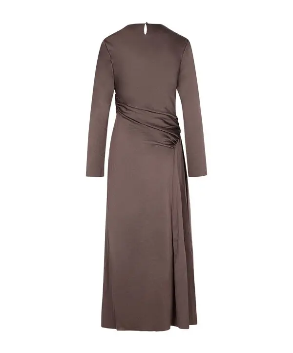 Simkhai Draped High Neck Dress