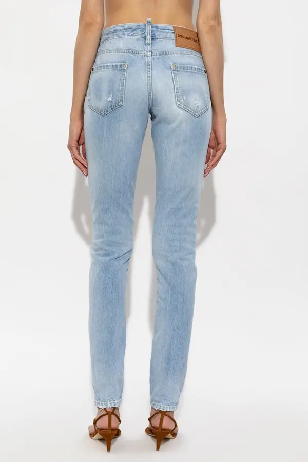 Dsquared2 Super Skinny Jeans - Blue