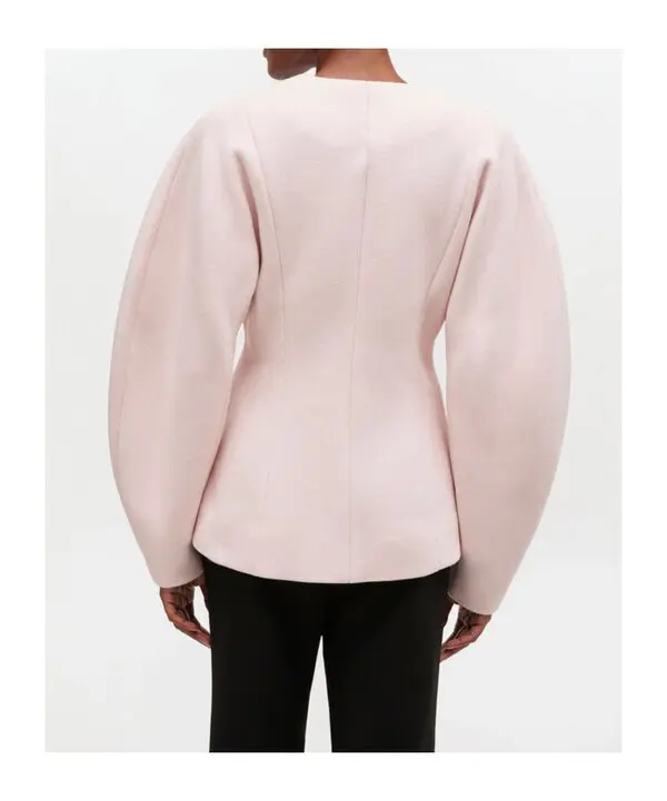 GANNI V-neck Button-front Jacket