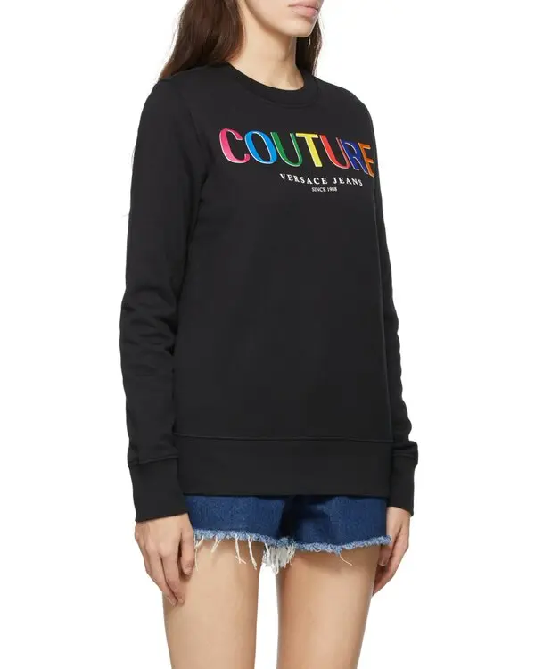 Versace Logo Print Sweatshirt