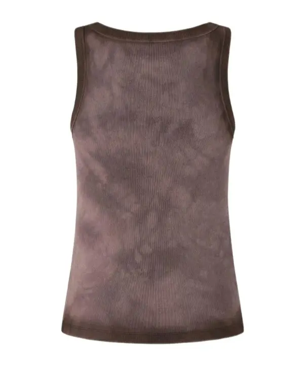 Pinko Sleeveless Logo Embellished Tank Top