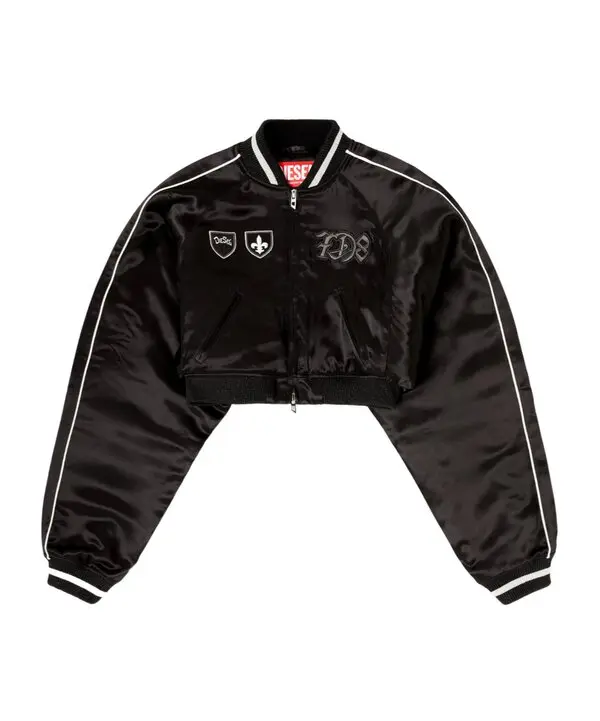 DIESEL® G-ospel-cp Appliqu Zipped Jacket