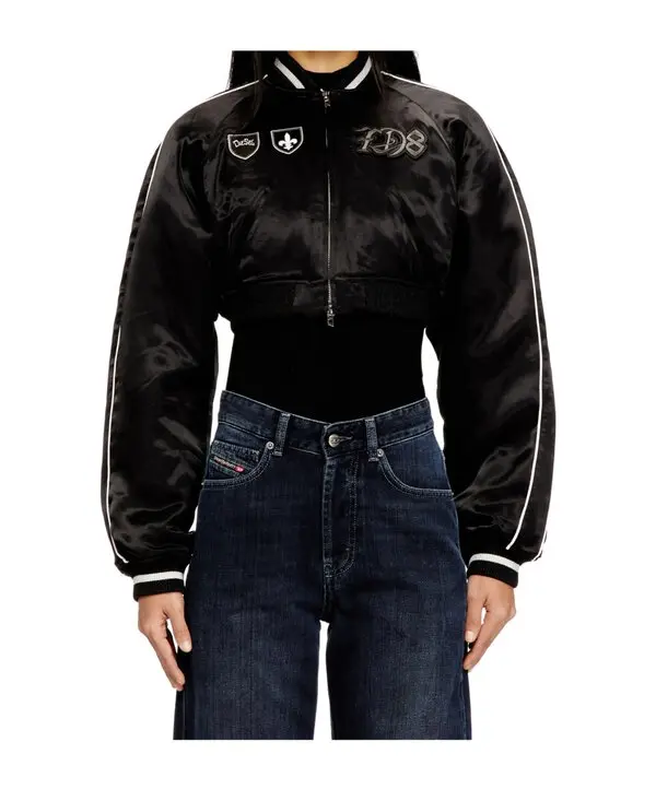 DIESEL® G-ospel-cp Appliqu Zipped Jacket