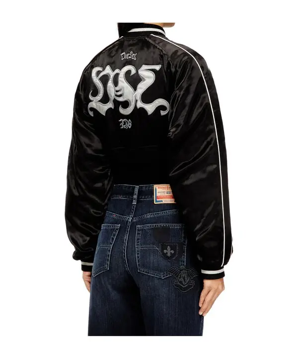 DIESEL® G-ospel-cp Appliqu Zipped Jacket