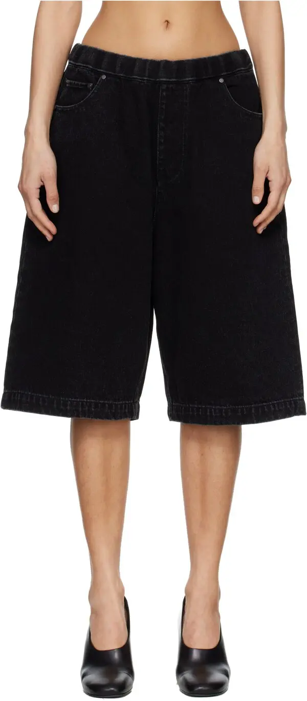 ENTIRE STUDIOS Denim Bermuda Shorts