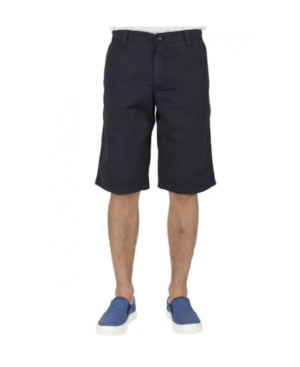 Emporio Armani Tailored Shorts With Zip Closure - Black