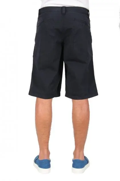 Emporio Armani Tailored Shorts With Zip Closure - Black