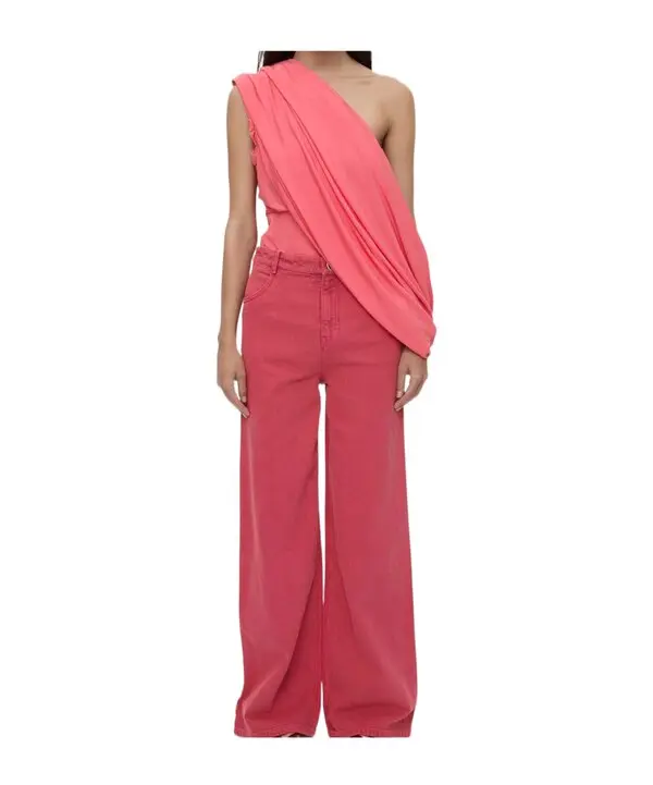 Christopher Esber Draped Jersey T-shirt