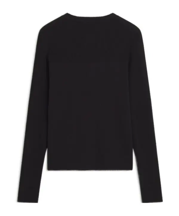 Maison Kitsuné Baby Fox Pleat Rib Cardigan