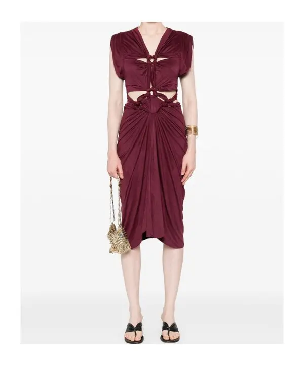 Isabel Marant Étoile Lexia Dress - Red