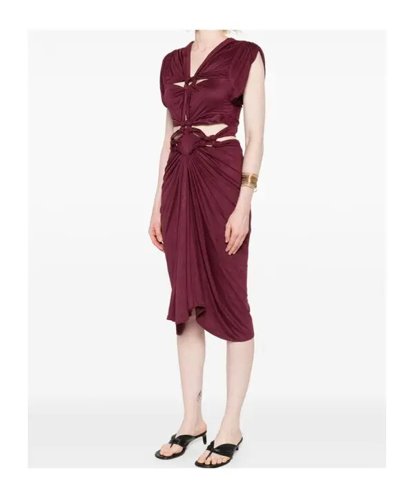 Isabel Marant Étoile Lexia Dress - Red