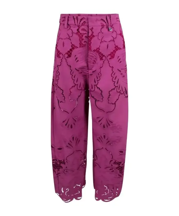 Giuseppe Di Morabito Sangallo Floral-detail Palazzo Pants