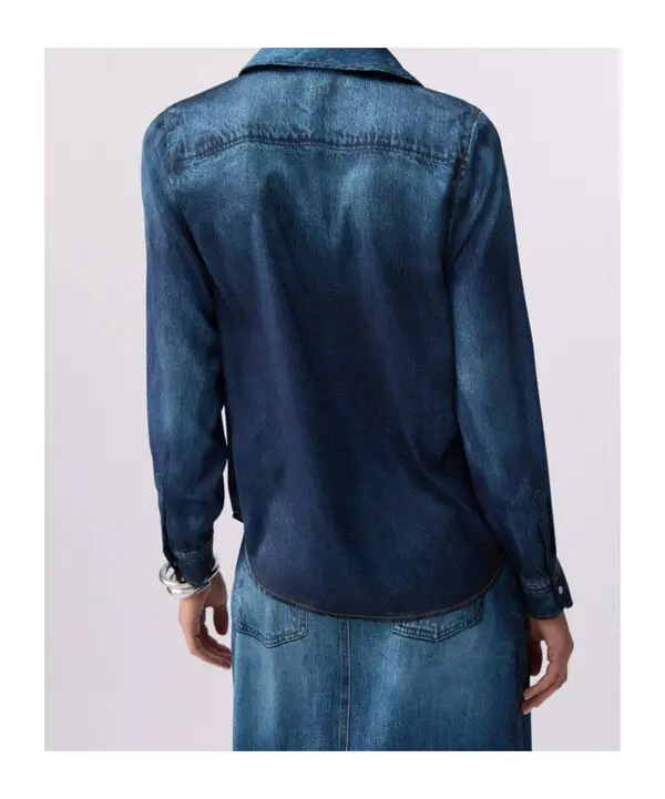 Liu Jo Effect Digital Print Shirt
