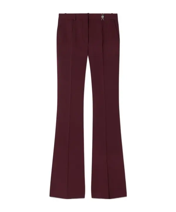 Versace Embellishment Trousers - Brown