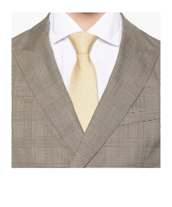 Hugo Boss Double-breasted Checked Suit - Gray