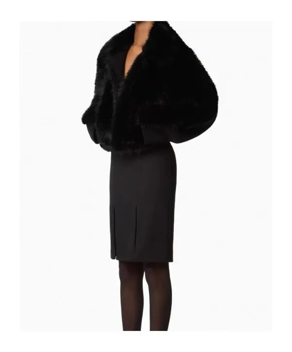 Nina Ricci Cropped Fur Jacket