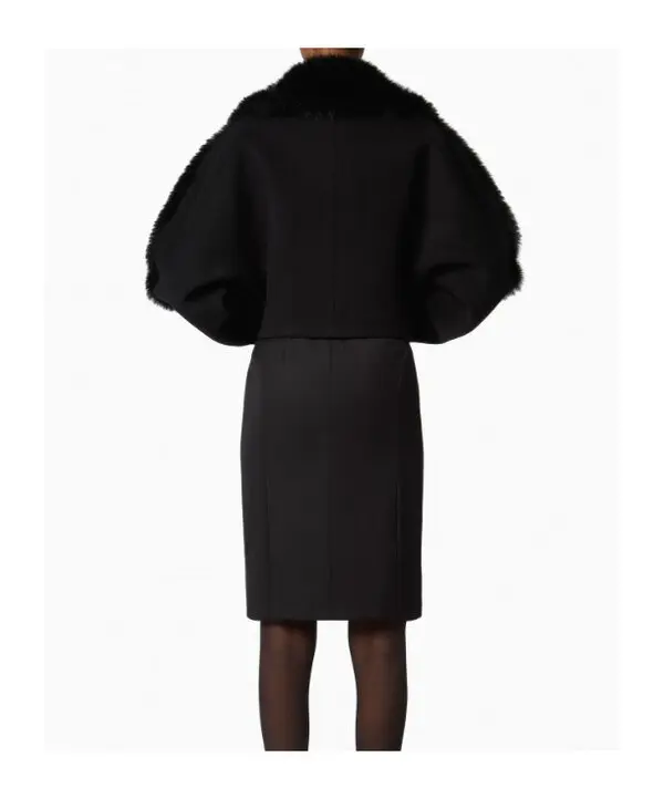 Nina Ricci Cropped Fur Jacket