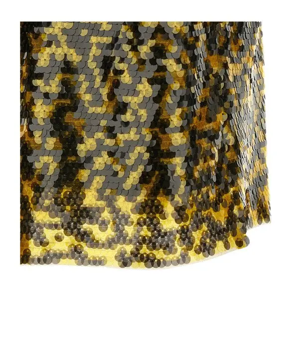 Staud Seraphina Sequin-embellished Sleeveless Top - Black