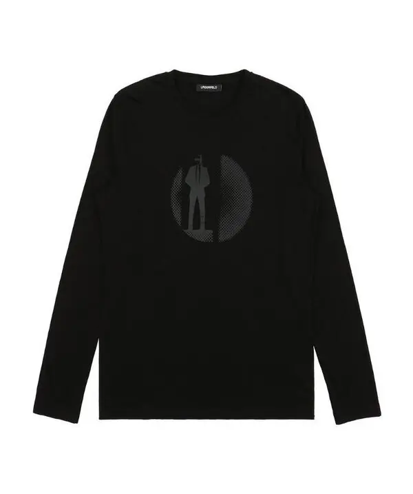 Karl Lagerfeld Printed T-shirt - Black