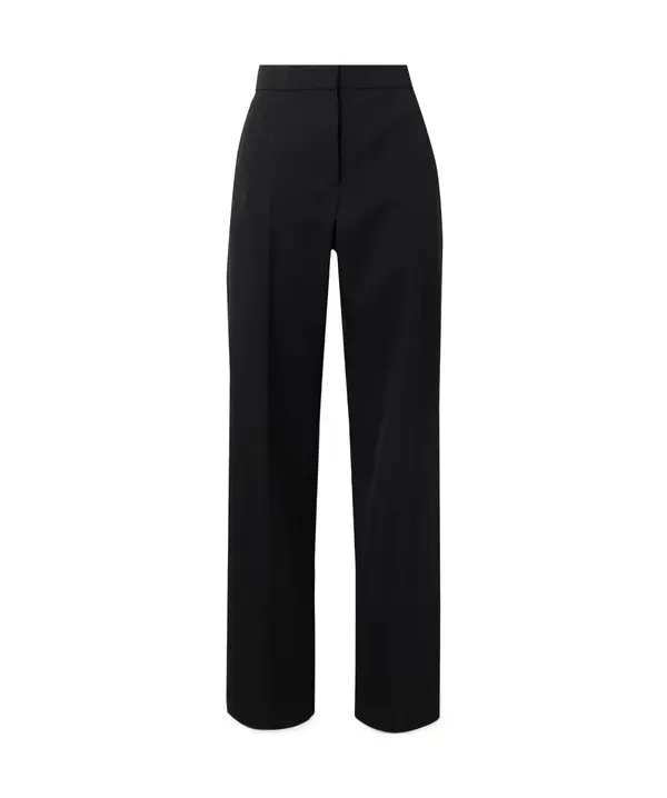 JIL SANDER High-waisted Casual Pants - Black