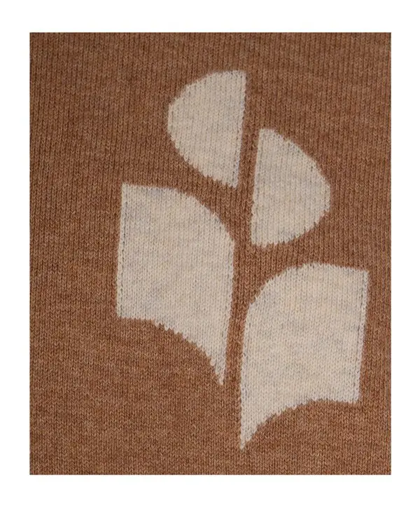 Isabel Marant Étoile Logo Intarsia Knit Sweater - Brown
