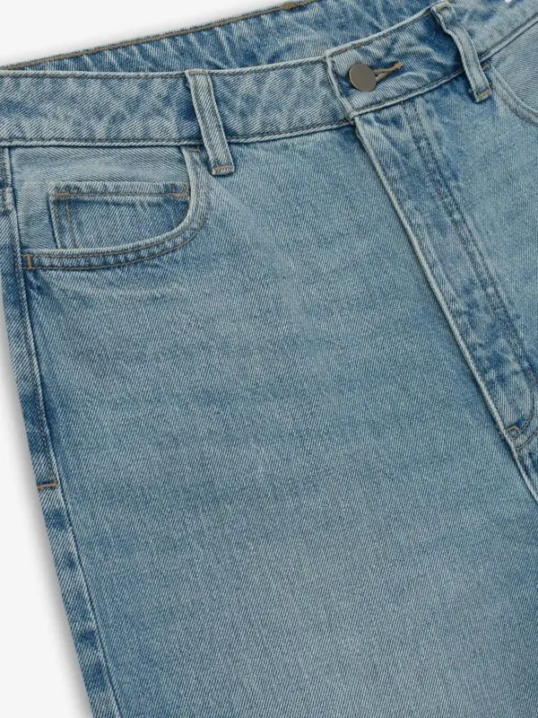 Fear Of God Denim Straight Leg Jeans