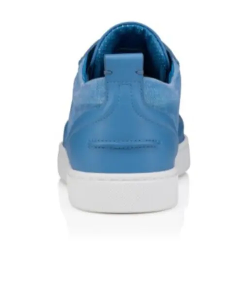 CHRISTIAN LOUBOUTIN Logo Panel Low-top Sneakers - Blue