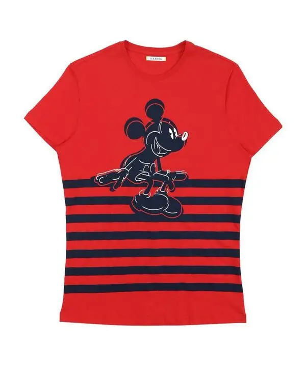 Iceberg Printed T-shirt - Red