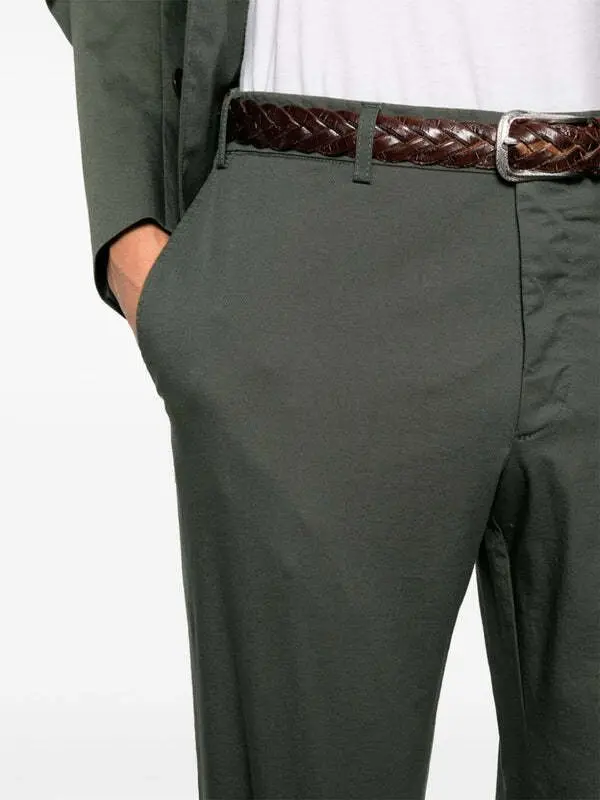 Canali Tailored Casual Pants With Belt Loops