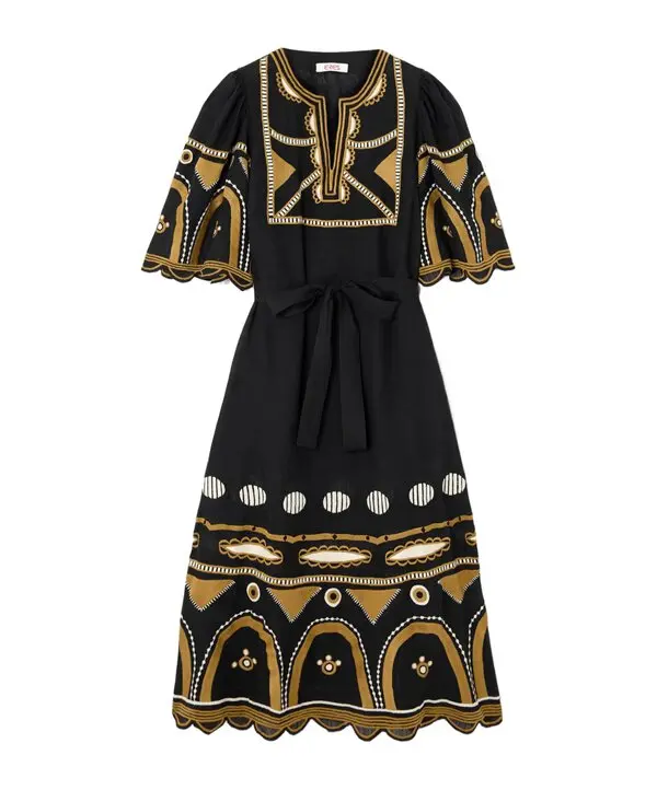 ERES Ornement Midi Dress