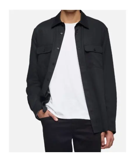 7 For All Mankind Military Pocket Shirt
