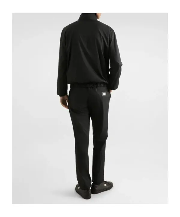 Dolce & Gabbana Logo Plaque Jogging Pants - Black