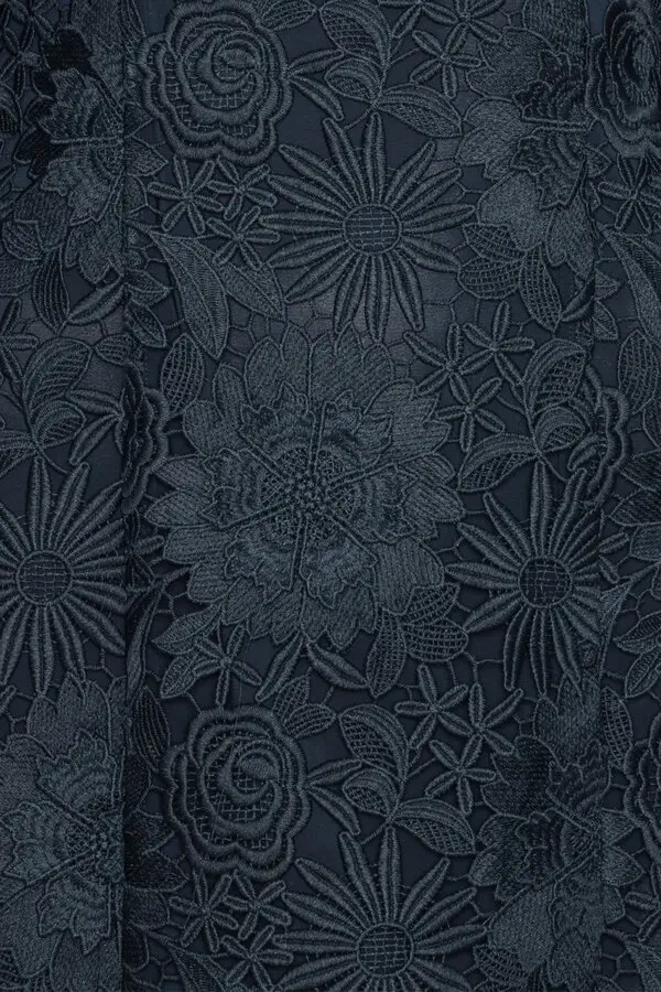 ROTATE BY BIRGER CHRISTENSEN Lace Embellished Mini Dress