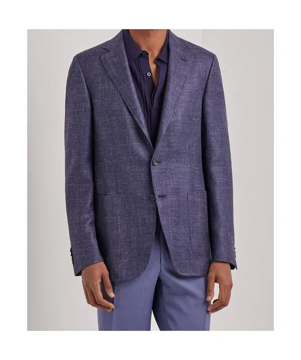 Canali Single-breasted Blazer - Blue