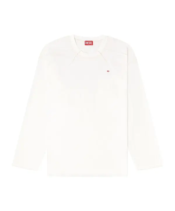 DIESEL® T-crahor-boxt-ls-t1 Long-sleeved T-shirt - White