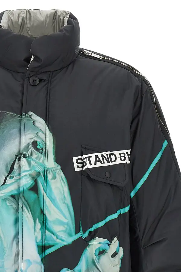 Undercover Heldon Print" Down Jacket
