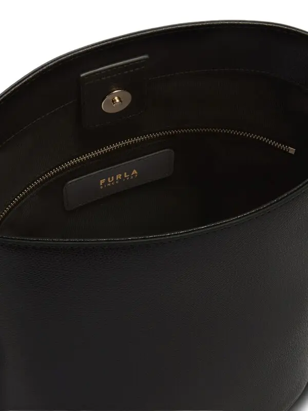 Furla Roxie Logo Detail Bucket Bag - Black